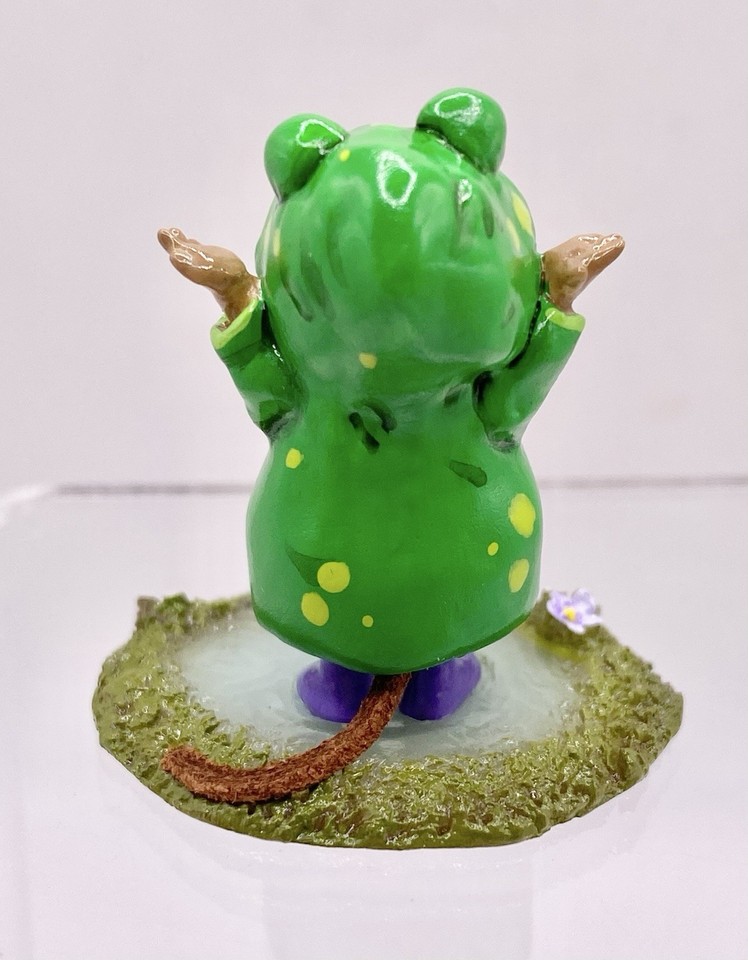 Wee Forest Folk “Frog Puddle Jumper” Miniature M-758a | eBay