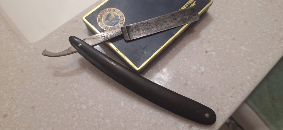 Clauss Fremont Usmc Straight Razor | eBay