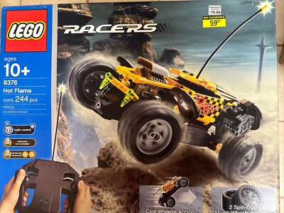 LEGO Technic Radio Control - Drome Racers - HOT FLAME RC CAR 8376 NIB ...