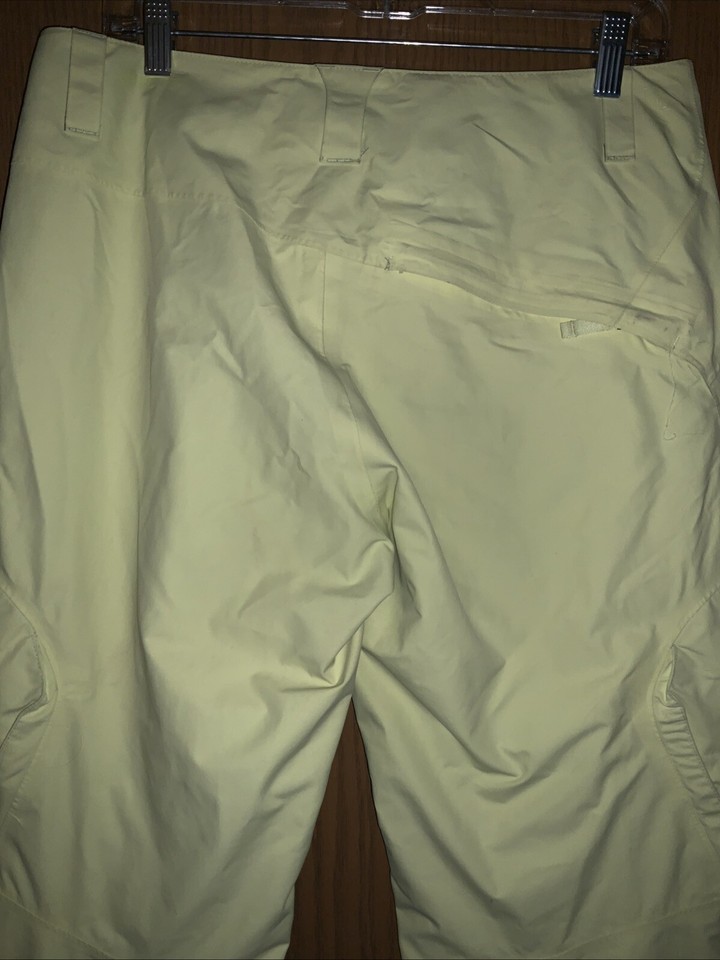 Burton AK 2L Summit Pant Gortex medium Snowboard Ski Pants Yellow ...