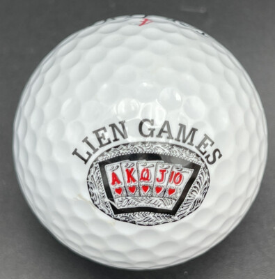 Lien Games Logo Golf Ball (1) Top Flite XL Pre-Owned | eBay