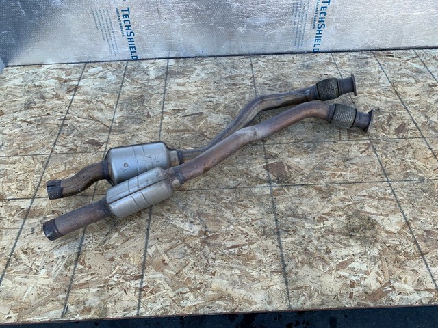 EXHAUST FLEX PIPE SET ASSEMBLY OEM 13-17 AUDI S6 S7 C7 4.0 | eBay