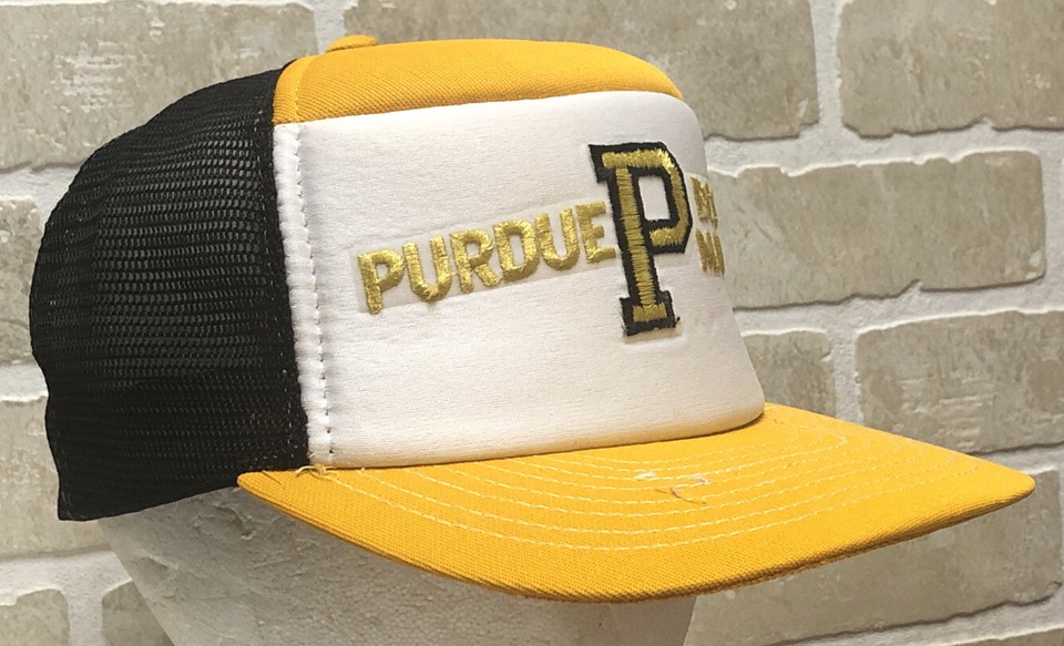 Purdue Boilermakers Embroidered Hat Cap Sportcap Snapback Adjust. Mesh ...
