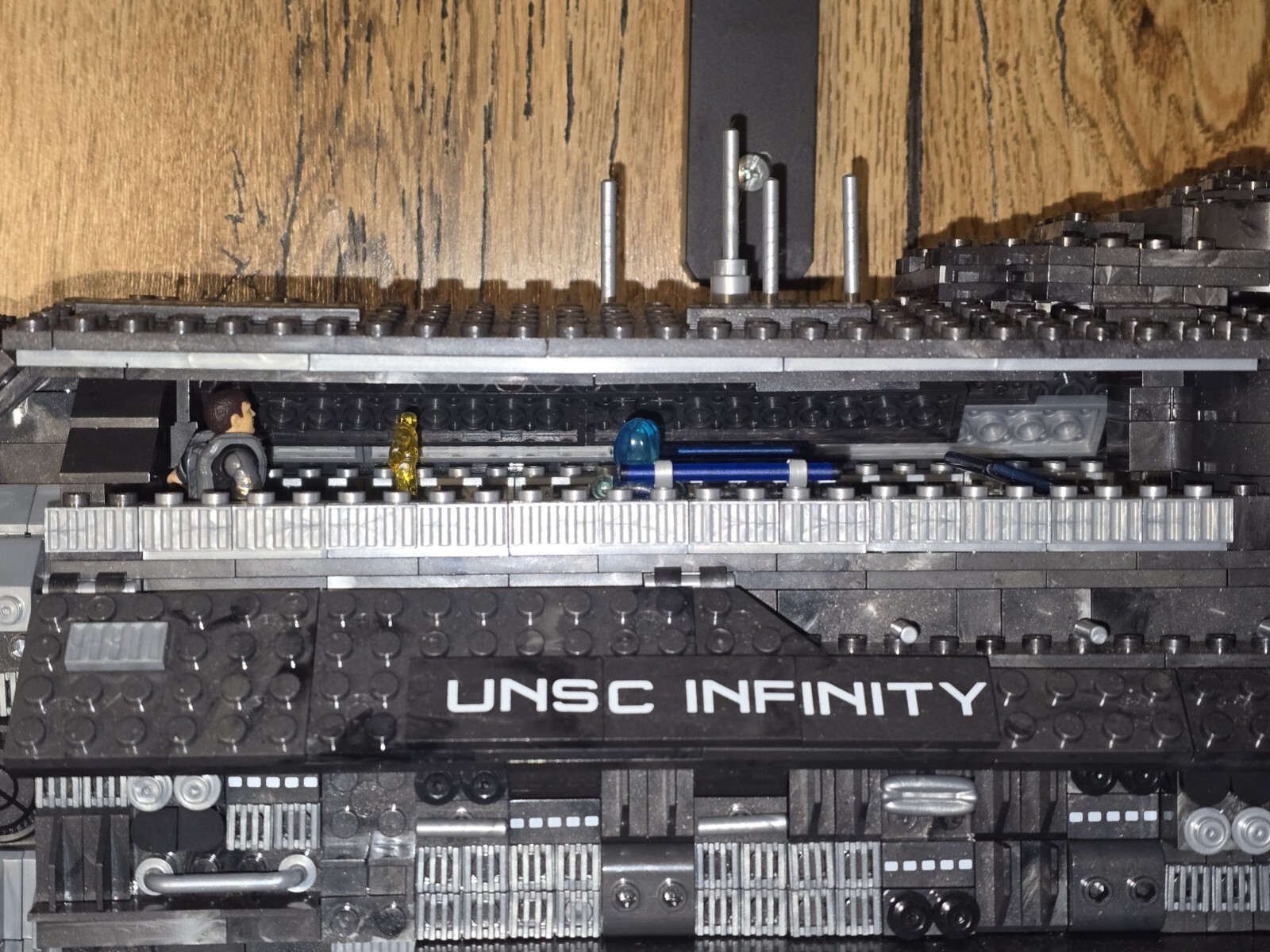 HALO Mega Construx Bloks - UNSC Infinity FVK37 2456 Pieces - Opened ...