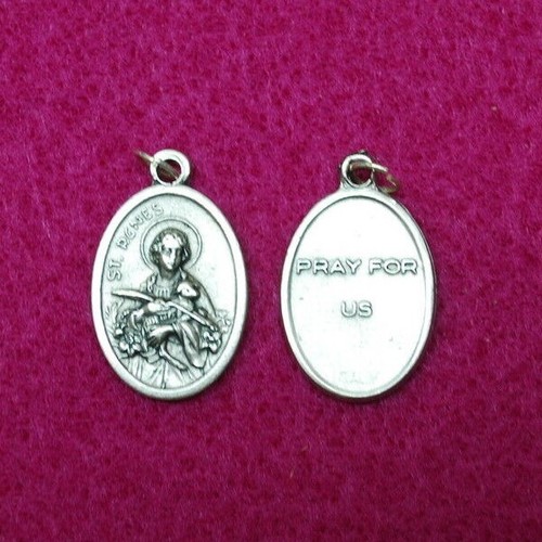 SAINT AGNES MEDAL - ST AGNES - PATRON TO GIRL SCOUTS | eBay