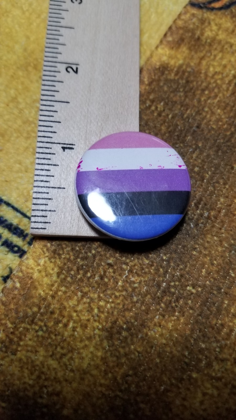LGBTQ+ Pride Pins - Genderfluid Pride - Gem