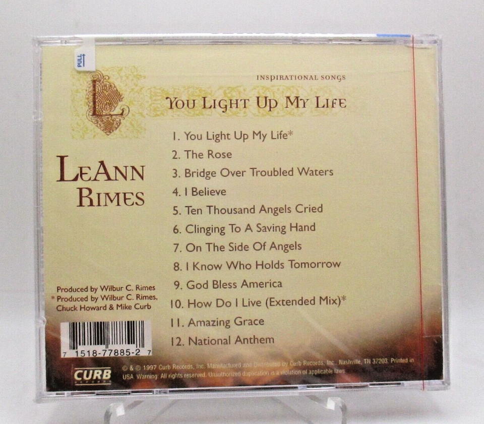 Leann Rimes - You Light Up My Life: Inspirational Songs (CD, 1997 ...