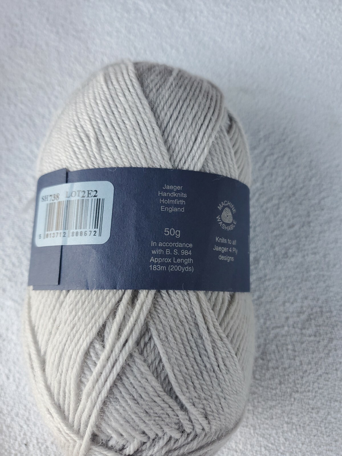 Jaeger Matchmaker Yarn Merino 4 Ply 100% Merino Wool Color 738 | eBay