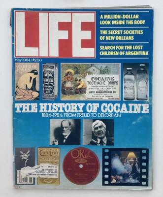 VTG Life Magazine May 1984 Vol 7 No. 5 The History of Cocaine 1884-1984 ...