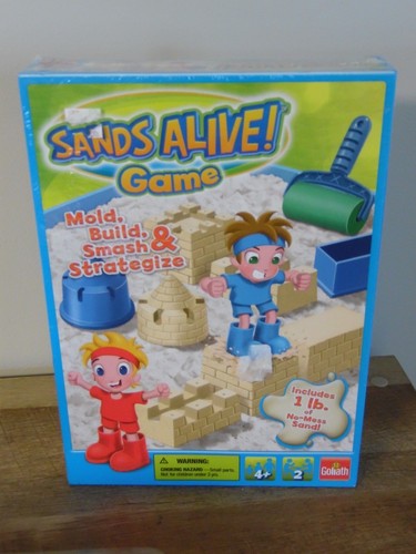 SANDS ALIVE game mol build smash & strategize includes 1 LB. no mess ...
