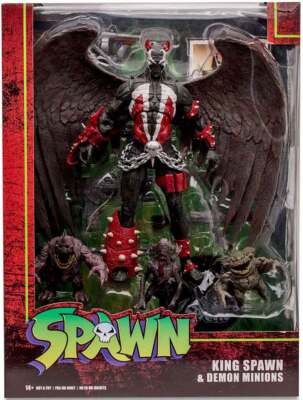 Spawn 7 Inch Action Figure Deluxe - King Spawn & Demon Minions | eBay