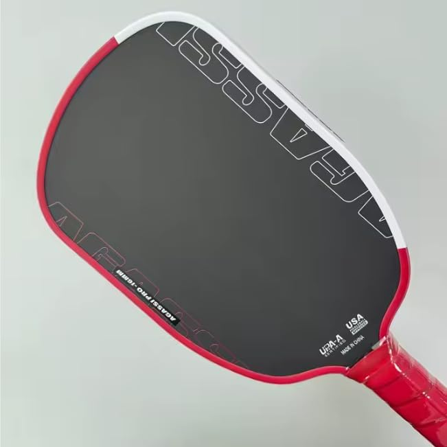 Agassi PRO IV 16mm Pickleball Paddle w/Extended Sweet Spot - Carbon ...