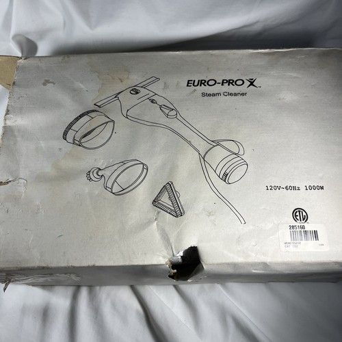 Euro-Pro X Handheld Steam Cleaner EP63 1000w Steamer with Attachments ...