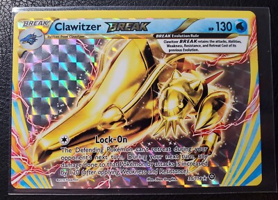 Clawitzer Break FA 35/114 LP Pokémon Steam Siege Series | eBay