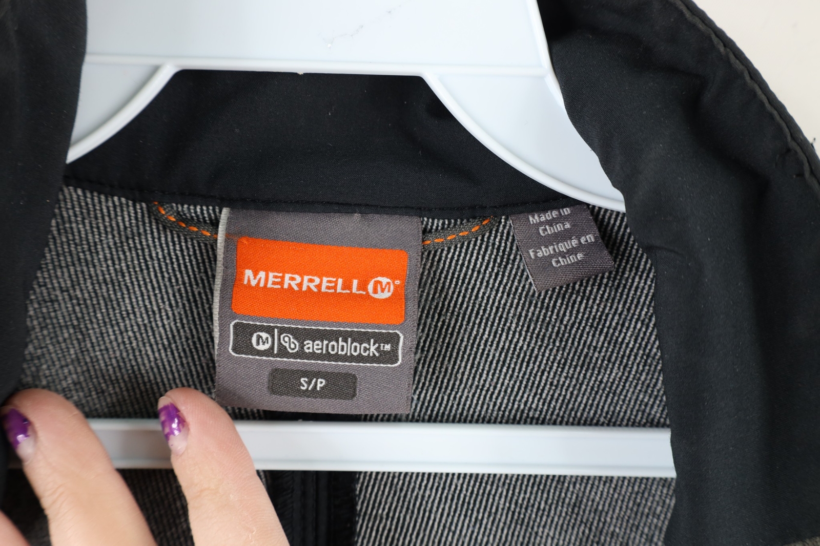 Merrell Mens Small Aeroblock Spell Out Fleece Lined S… - Gem