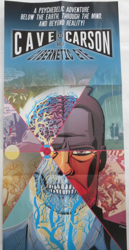 Neuf Wondercon 2017 Gerard Way Cave Carson Cybernétique Eye Exclusivité ...