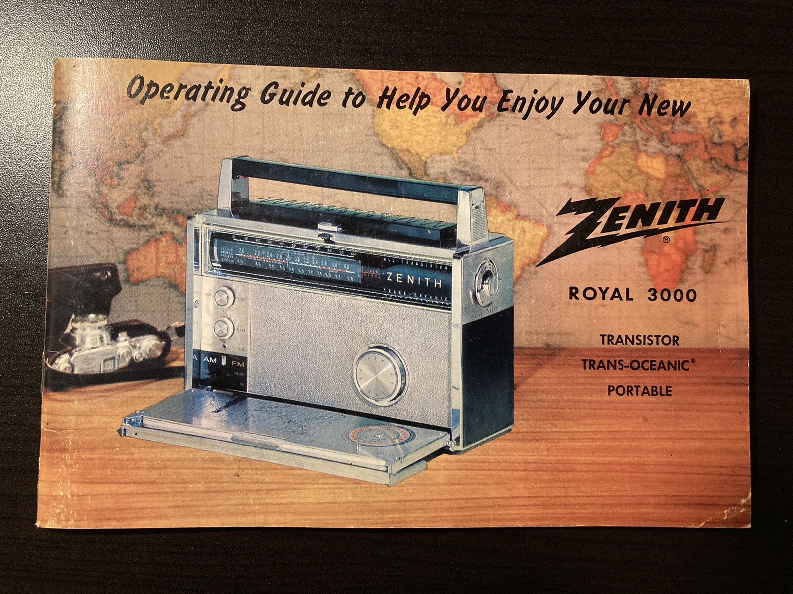 ZENITH Royal 3000-1 Original Transoceanic Radio Owners & Service Manual SW Progs | eBay