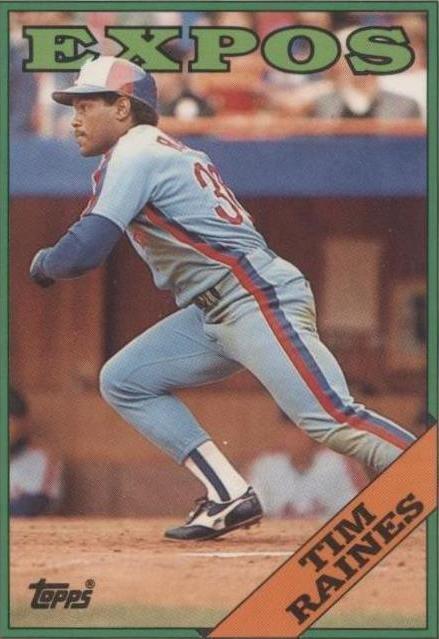 1988 Topps - Tim Raines #720 Collector's Edition (Tiffany) for sale ...