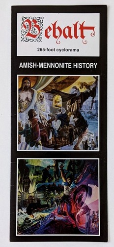 1980s Berlin Ohio Behalt Cyclorama Mennonite Amish History VTG Travel ...