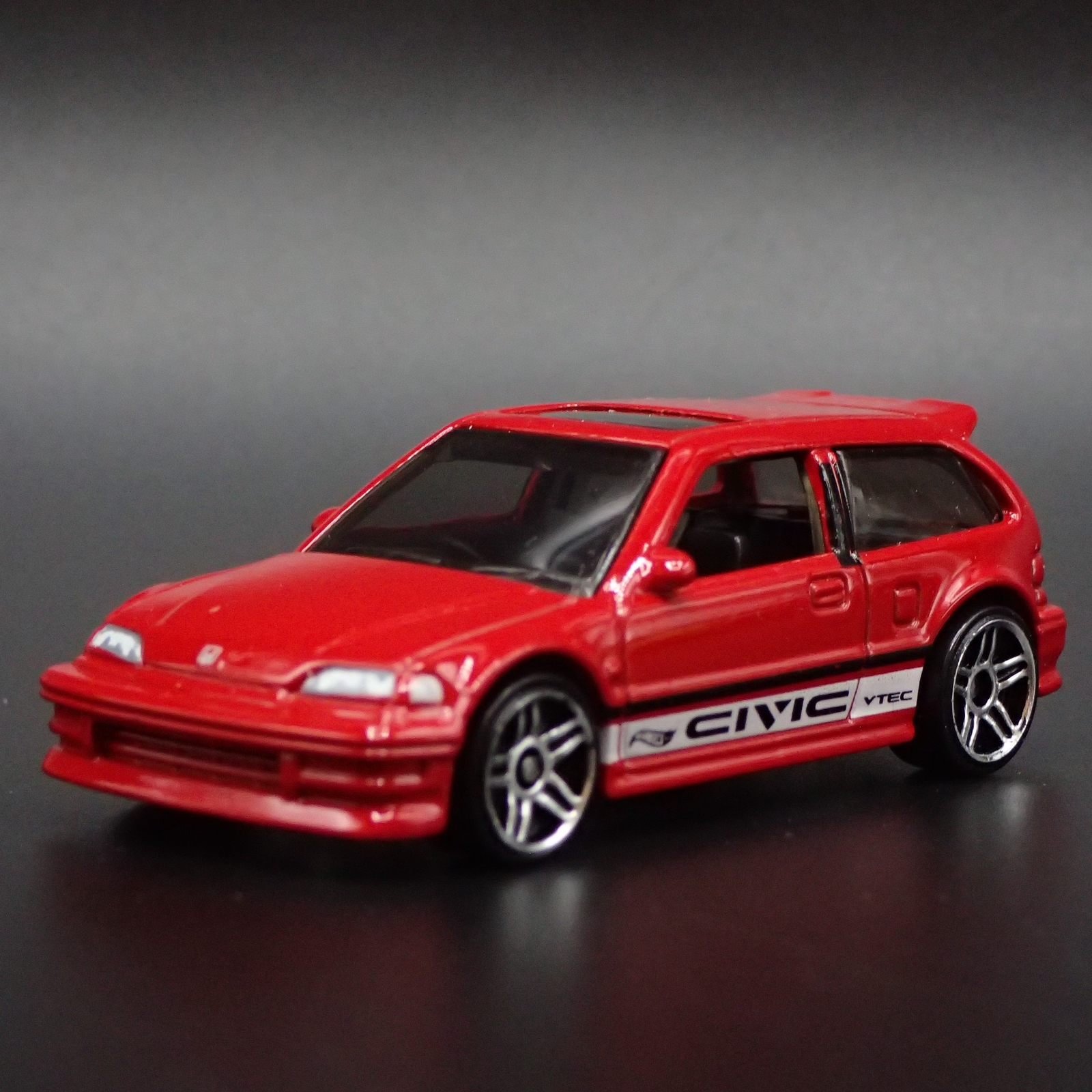 1987-1991 HONDA CIVIC EF HATCH 1:64 SCALE COLLECTIBLE DIORAMA DIECAST ...