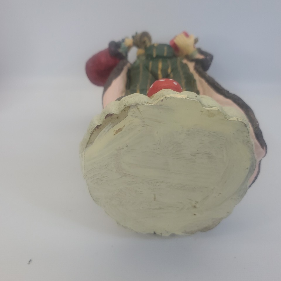 Vtg Old World Santa St. Nick Resin Figurine 11-1/2" Holiday Collection ...