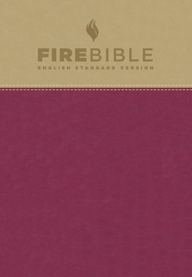 ESV Fire Bible-Tan/Berry Flexisoft 9781619701496 | eBay