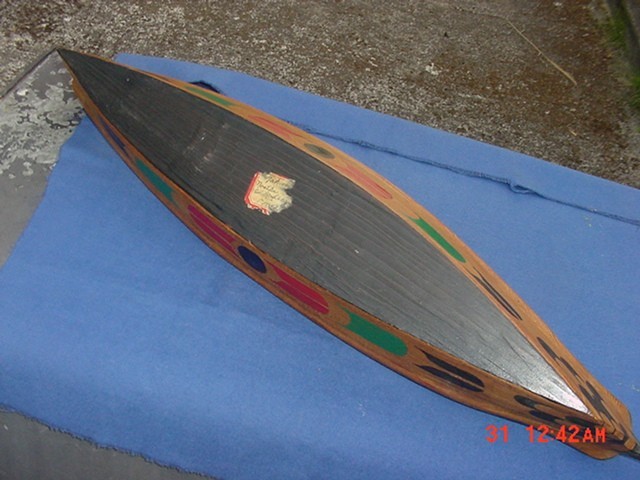 OLD VINTAGE NW COAST NOOTKA INDIAN CARVED CEDAR CANOE 22 INCH MODEL | eBay
