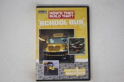 How'd They Build That? School Bus DVD Marvelous Machines 96009747992 | eBay