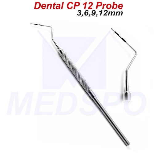 Periodontal CP 12 Probe Dental Diagnostic Examination Measuring Perio ...