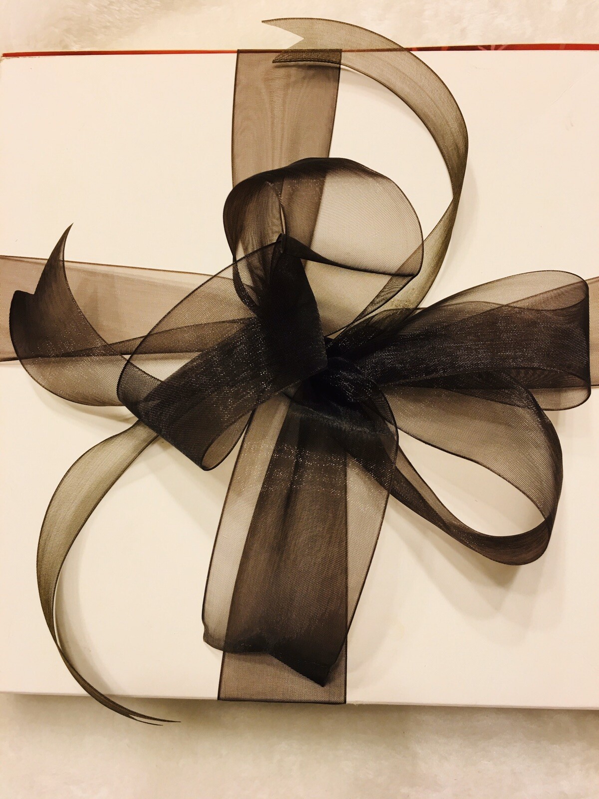 80M 40mm + 60M 25mm Coffee Organza Ribbons - Business / Formal Gifts 🤩 ...