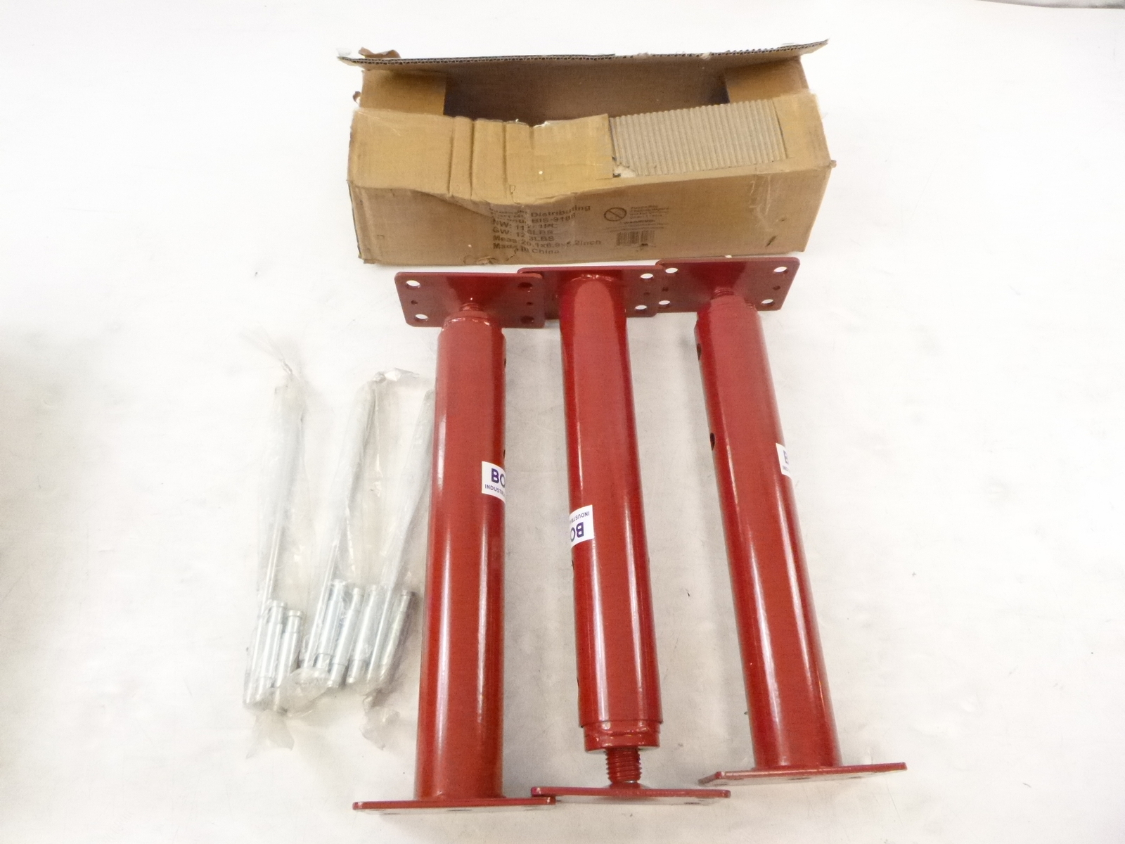 3 Pack BISupply Adjustable Floor Jack Post Basement 36" Ceiling Support ...