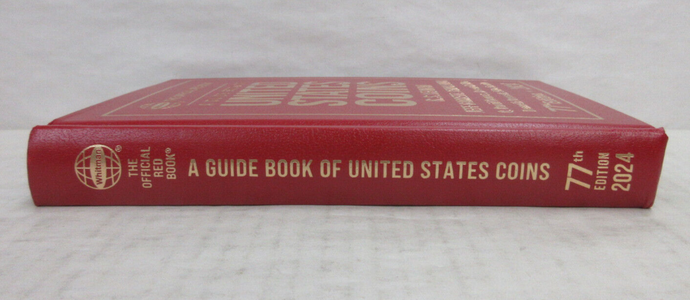 2024 Whitman Red Book United States Coins 77th Ed Hardcover Price Guide ...