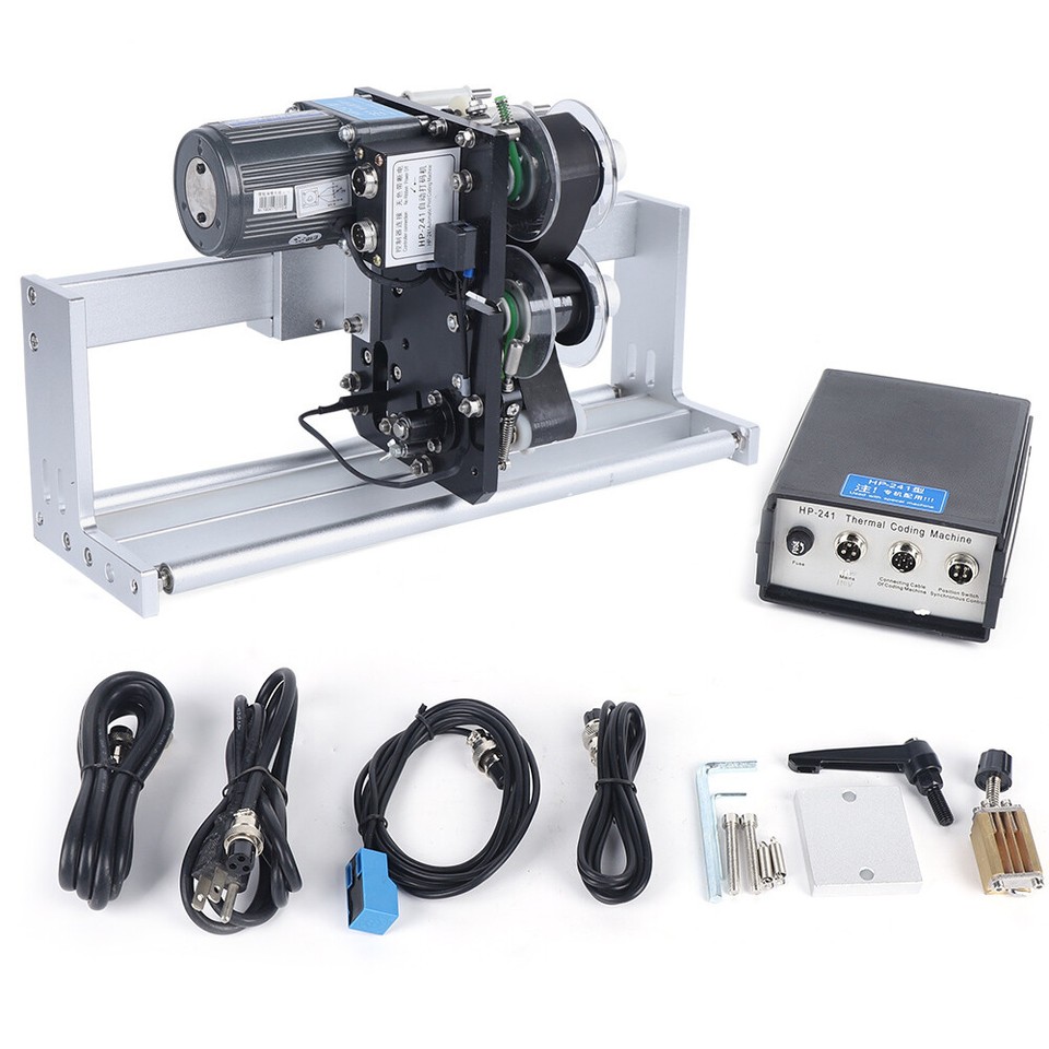 Automatic Electric Hot Stamp Ribbon Code Printer Ribbon Coding Machine ...