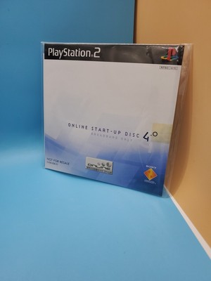PS2 Online Start-Up Disc Broadband Only V4.0 SEALED BAGGED NEW ...
