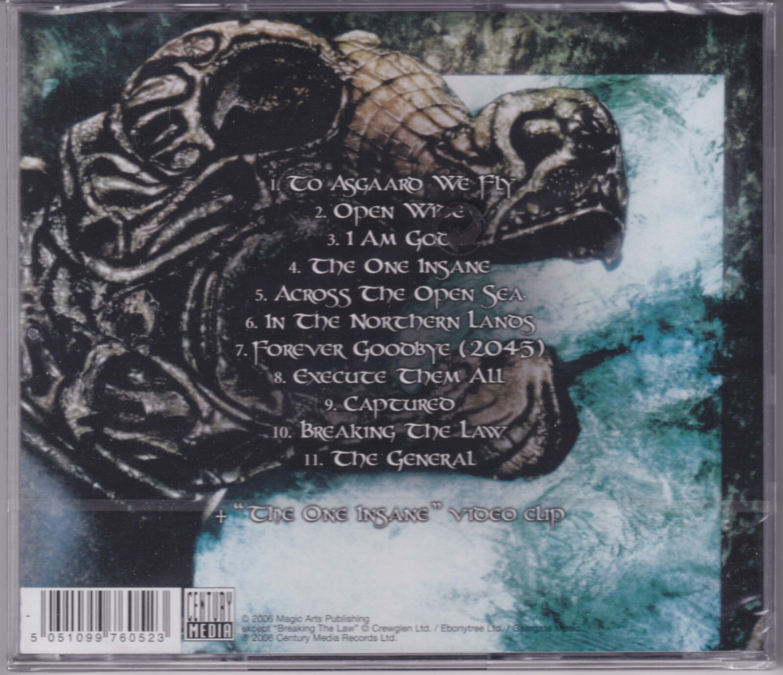 Unleashed 1993 CD - Across The Open Sea (2006 Remaster) Amon Amarth ...