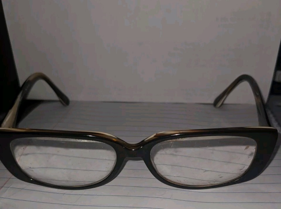 Legacy Lane 20 Eyeglasses Brown Tan Full Rim FRAMES ONLY 54-15 140 | eBay