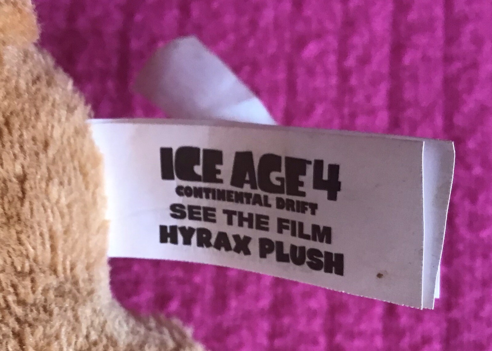 Ice Age 4 Characters Hyrax