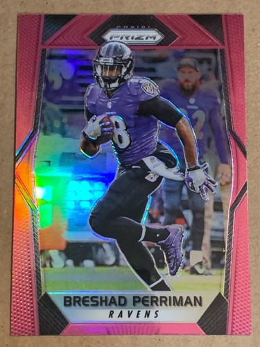 2017 Panini Prizm Pink Parallel Breshad Perriman #15. SP Ravens Bears ...