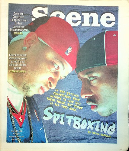 Cleveland Scene Magazine July 2003 Spitboxing Rap Battle Gifts Suave ...