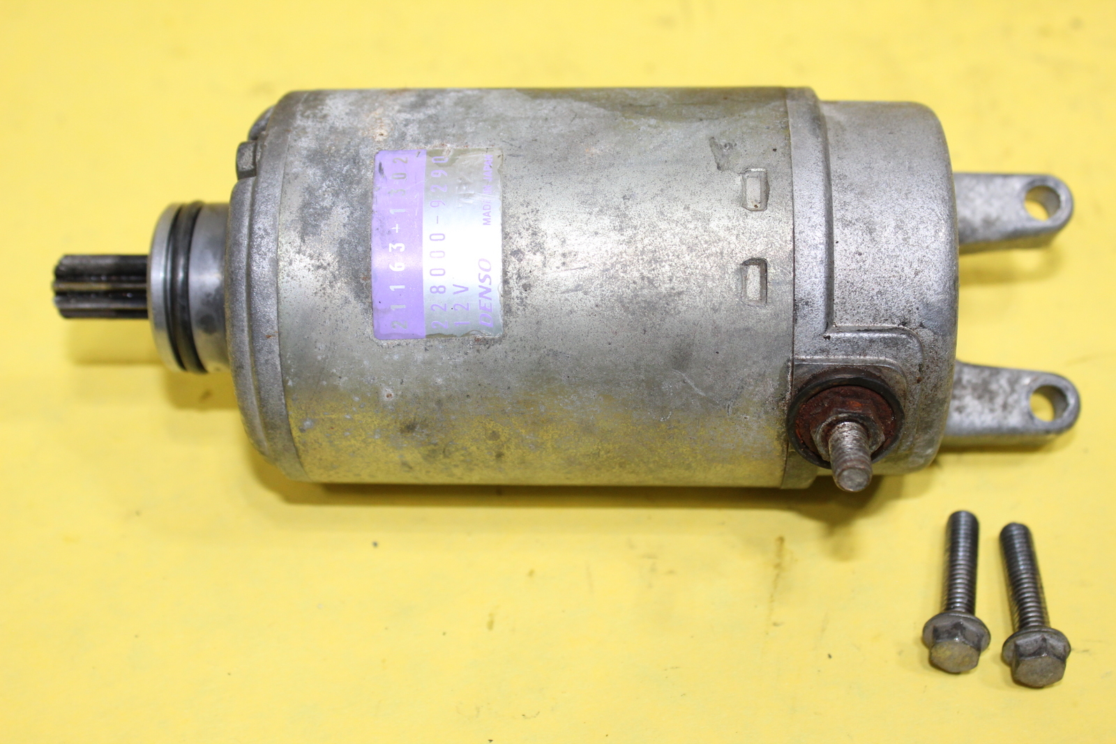 00-05 Kawasaki Ninja Zx12r Engine Starting Starter Motor -dc 12v 21163 ...