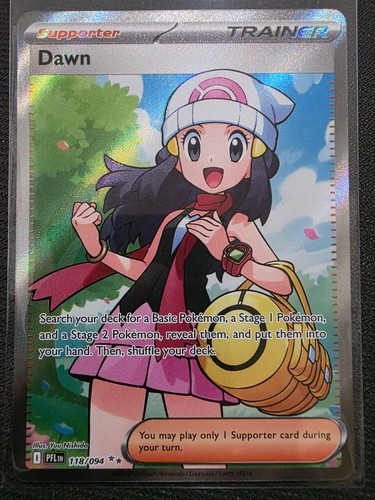 Dawn 118/094 NM – Full Art Ultra Rare – 2025 TCG Pokémon Phantasmal ...