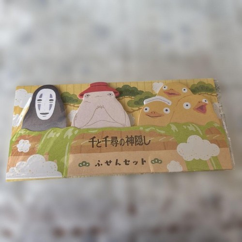 Spirited Away Sticky Notes Set Chihiro & Characters MIB Ghibli | eBay