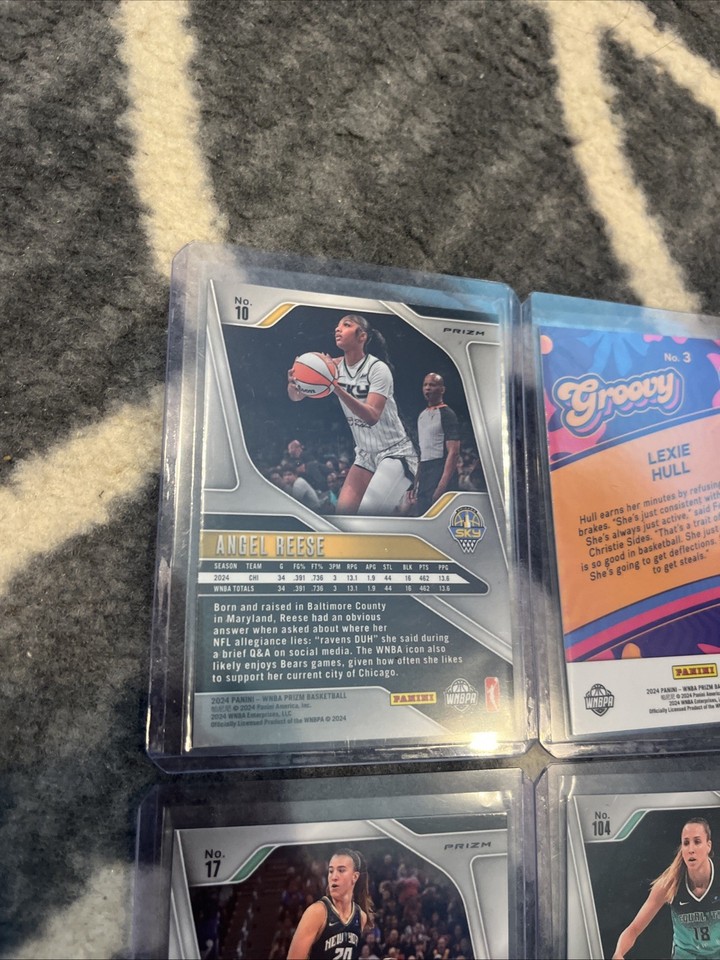 WNBA Card Lot - 18cards - Rookie AND Parrallel - Green Orange Lazer RC ...