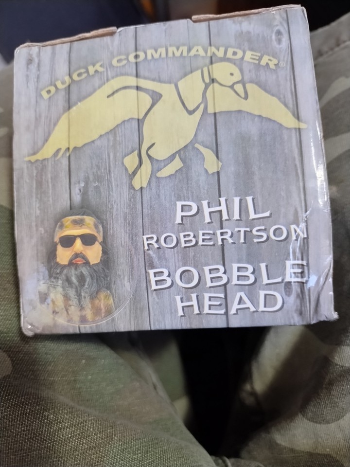 Phil Robertson Bobble Head Duck Dynasty Commander Fierce Products | eBay