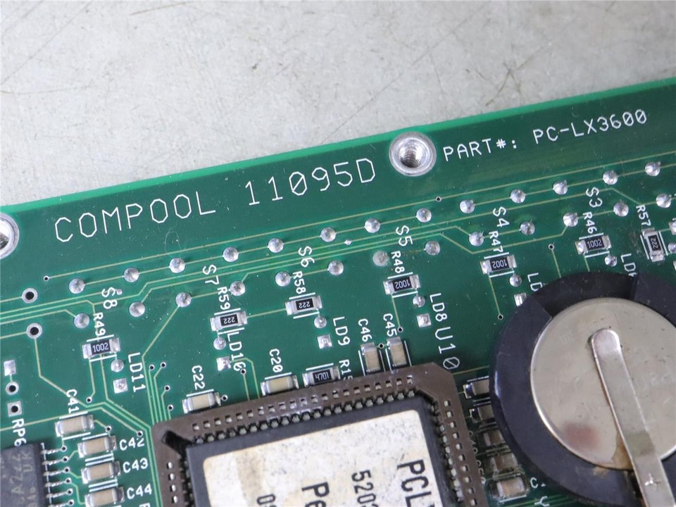 Pentair COMPOOL PCLX3600 PC-LX3600 Pool/Spa PCB Control Board 11095D ...
