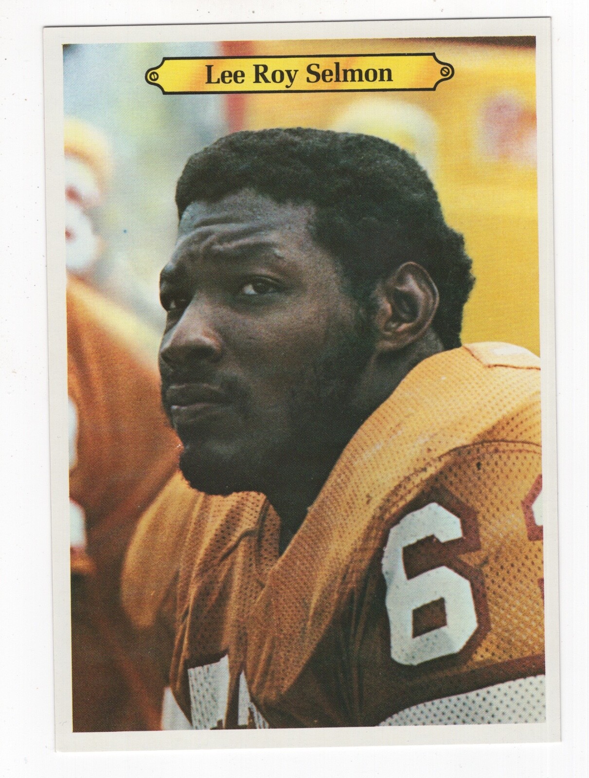 1980 TOPPS SUPER FOOTBALL 5x7 LEE ROY SELMON TAMPA BAY BUCCANEERS #12 ...