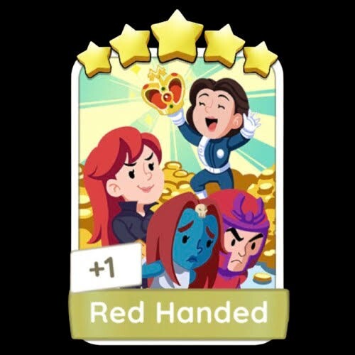 Red Handed 5 ⭐ Monopoly_Go Stickers | eBay