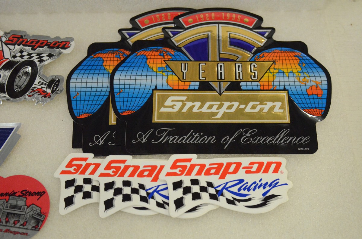 New Vintage Snapon Tools Snapon Racing Tool Box Sticker