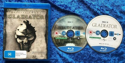 Gladiator 2 Disc Definitive Edition Bluray Free Postage | eBay