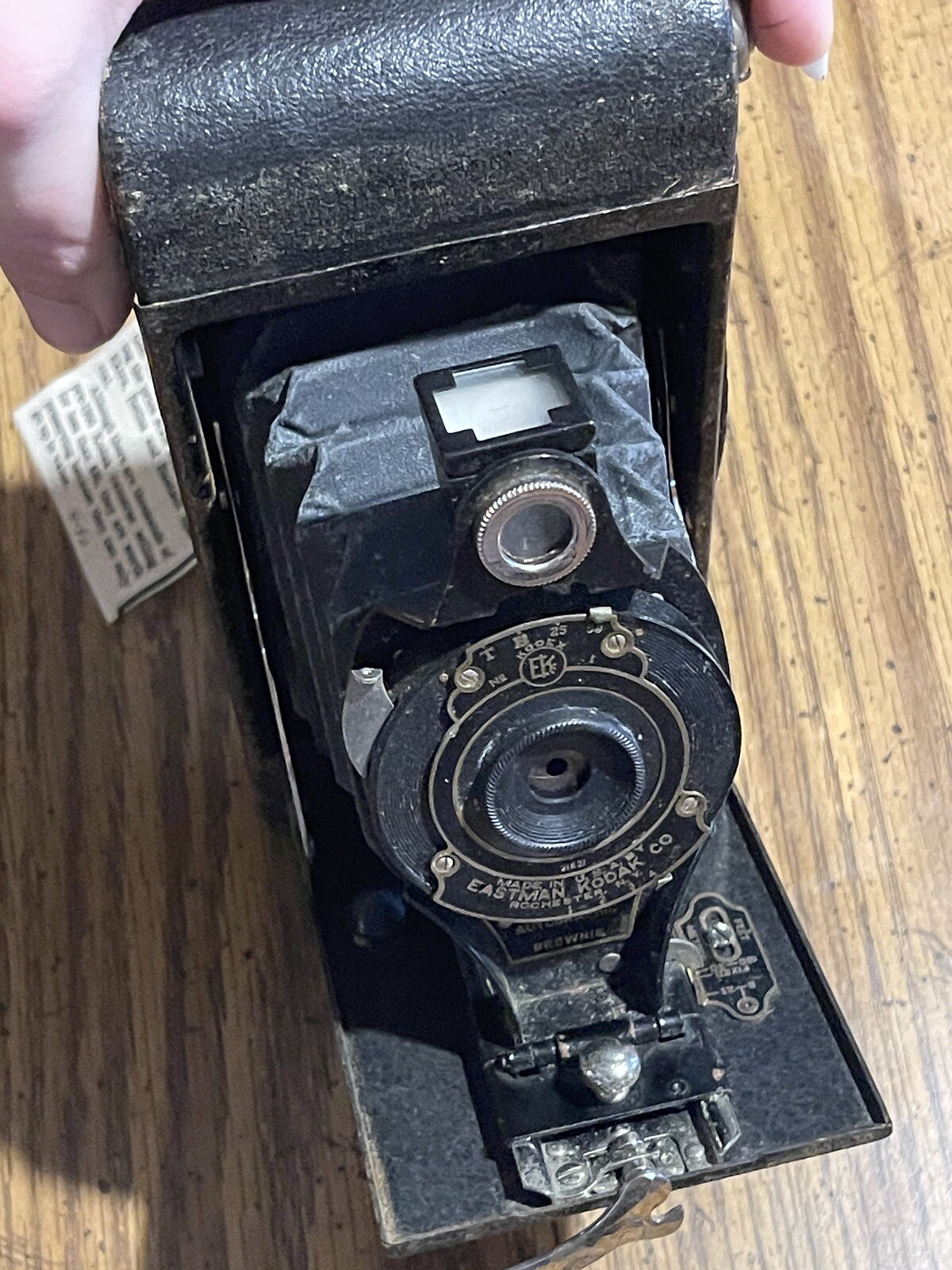 Antique -1908 -Eastman Kodak No. 2-A Autographic Brownie Folding Camera-As Is | eBay